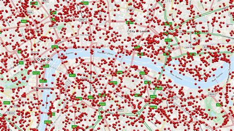 Interactive Map Of Almost Every Ww2 Bomb To Fall On London British