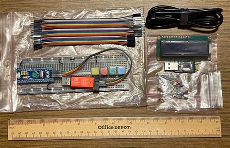 Used Stm32 Bluepill Prototype Kit Wlcd St Link Leds Buttons More