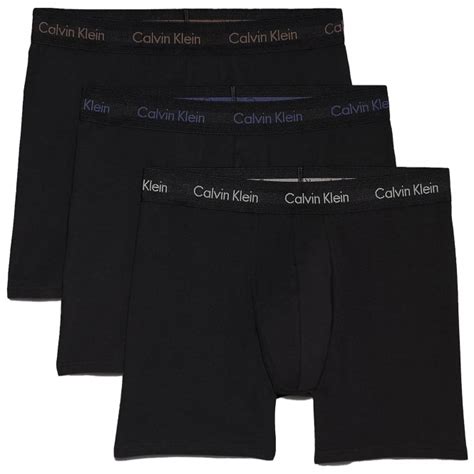 Calvin Klein 3 Pack Boxers Black 1770a Q57
