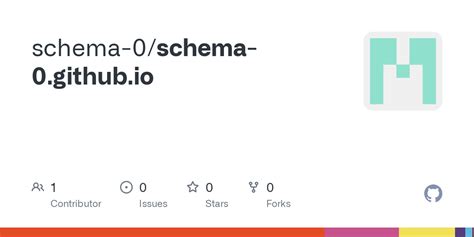 Github Schema 0schema
