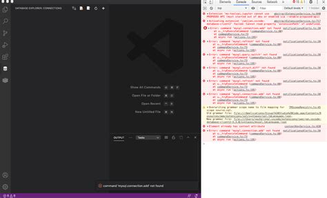 [bug]添加数据库的时候提示`command Nnection Add Not Found` · Issue 108 · Cweijan Vscode Database