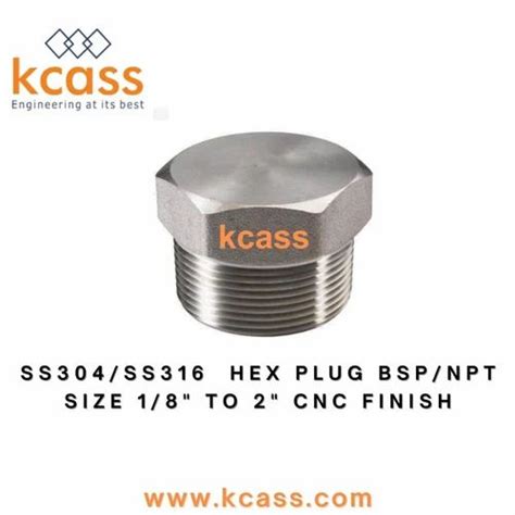 Stainless Steel Hex Plug Stainless Steel Hex Plug Manufacturer From Mumbai
