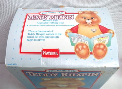 The World Of Teddy Ruxpin By Worlds Of Wonder Co The Old Robot S Web Site