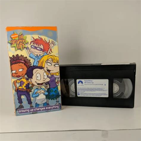 Rugrats All Grown Up Vhs 2003 Nickelodeon Animated Eur 972 Picclick Fr