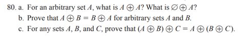 solved 80 a for an arbitrary set a what is a a what is
