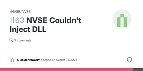 NVSE Couldn T Inject DLL Issue 63 XNVSE NVSE GitHub