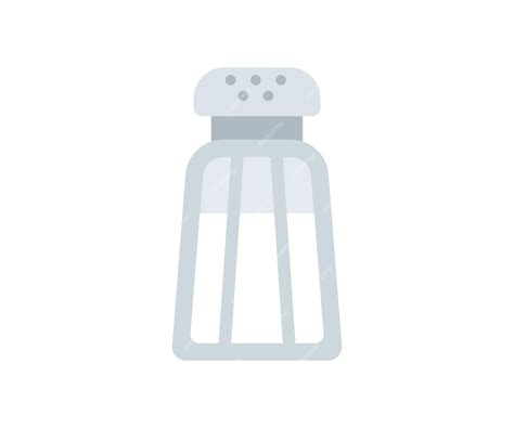 Sal Vector Emoticon Aislado Sal Icono Vector Premium