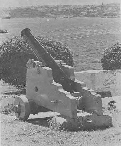 Antique Cannon At Garden Island Naval Historical Society Of Australia