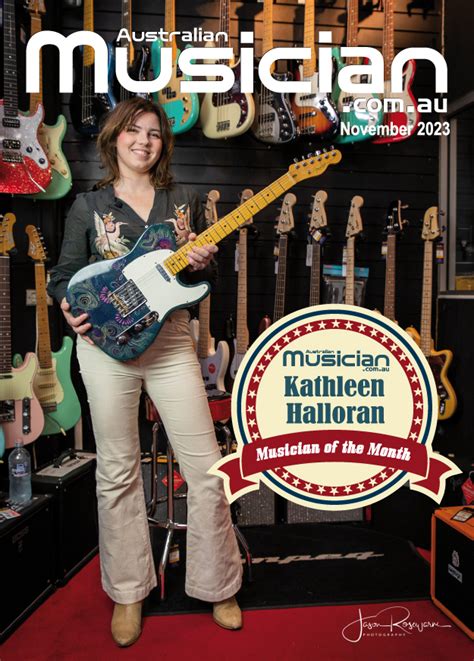 Kathleen Halloran Musician Of The Month November 2023 Australian