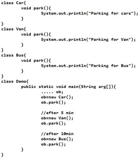 Java Oop Polymorphism Appcitor