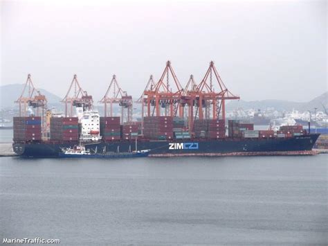 Ship Zhong Gu Liao Ning Container Ship Registered In China Vessel