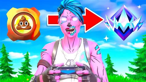Je Rush UNREAL en CLASSÉ sur Fortnite YouTube