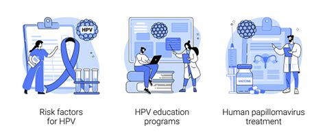 인간 유두종 바이러스 추상적 인 개념 벡터 일러스트레이션 자궁경부암에 대한 스톡 벡터 아트 및 기타 이미지 자궁경부암 개념