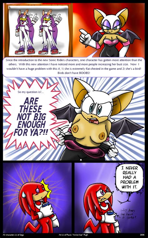 Rule 34 2006 Annie Mae Knuckles The Echidna Rouge The Bat Sonic