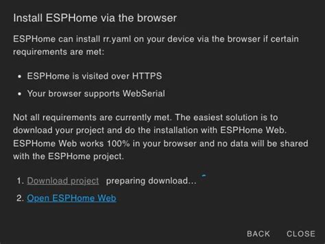 Tinkerverse Tutorials Install Esphome On A Esp32 And Integrate It With Home Assistant