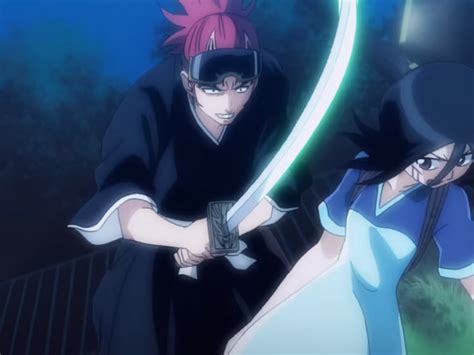Renji Saves Rukia