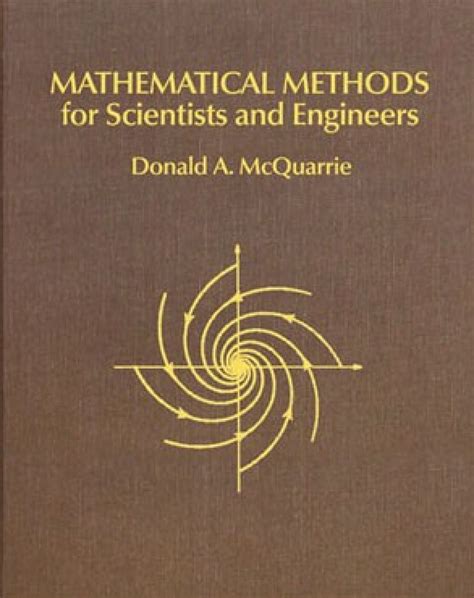 Mathematical Methods For Scientists And Engineers Scion Publishing