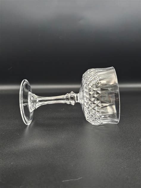 Set Of 5 Vintage Crystal Champagne Or Cocktail Coupe Glasses Etsy