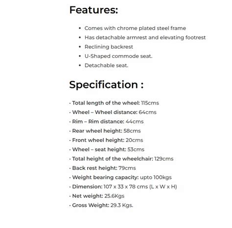 Manual Commode Reclining Wheelchairs Health Shine At ₹ 12800 In Kochi