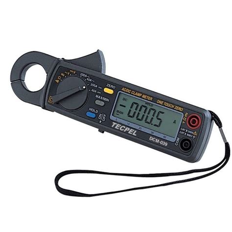 Digital Clamp Multimeter Dcm 039 Tecpel Co Ltd Portable Ac Dc