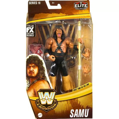 Wwe Legends Series Elite Collection Samu Reign City Toys And Collectibles