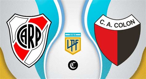 River Vs Colón En Vivo Horarios Del Partido Y Dó River Plate Vs