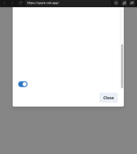 Issue When Ussing Switch Inside Modal · Issue 2628 · Chakra Uichakra