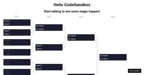 React Brackets Examples CodeSandbox
