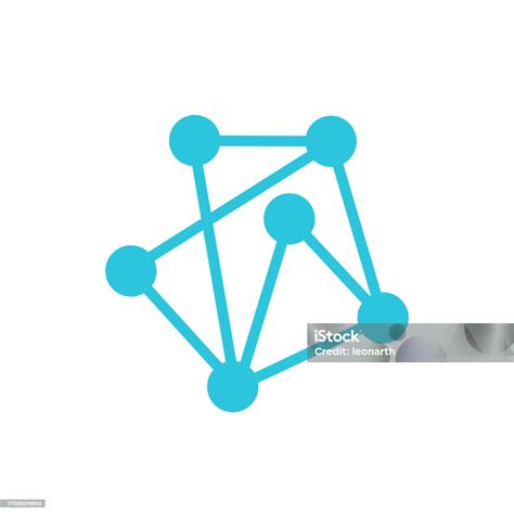 Algorithm Symbol Blue Sign On White Background Stock Illustration