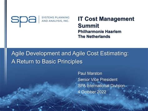 agile development and agile cost estimation a return to basic