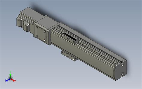 Krh6 L10 S100 C直线模组 Step 模型图纸下载 懒石网