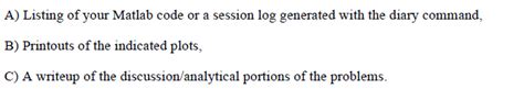 Matlab Must Show Script No Writing On Paper The Chegg