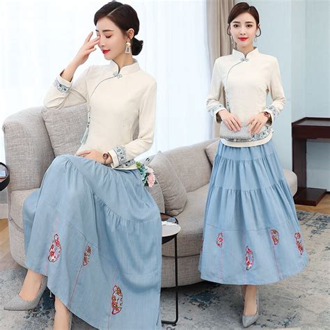Plus Size Womans Chinese Traditional Clothing Shi Vicedeal