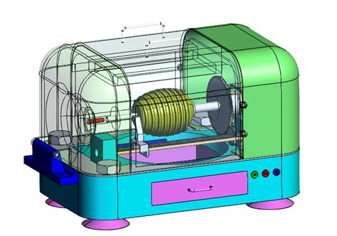 菠萝去皮机1 SOLIDWORKS 2022 模型图纸下载 懒石网
