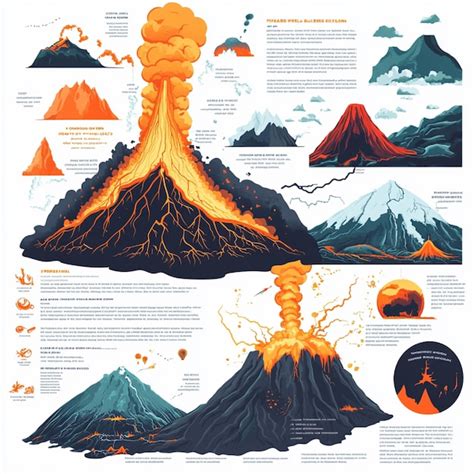 Una Infografía Que Explica Los Diferentes Tipos De Erupciones