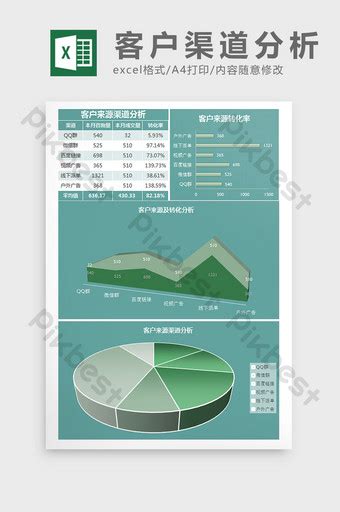 Customer Source Diagram Excel Template Excel Xls Template Free