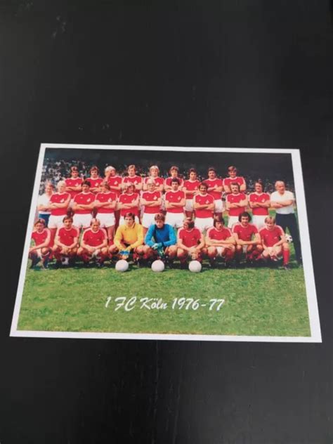 AUTOGRAMM AK AUTOGRAMMKARTE FC Köln Teamkarte Mannschaftskarte EUR PicClick DE