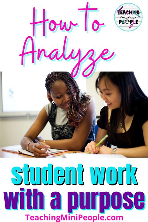 How To Analyze Student Work