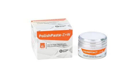 Polishpaste Z W Paste For Fine Enamel Polishing And Whitening