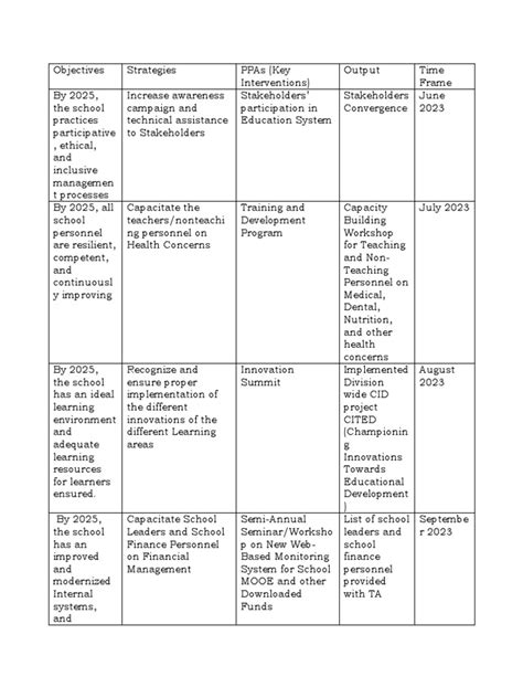 Program Project And Activities Pdf