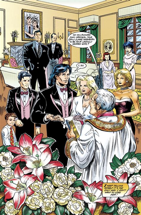 Comic Excerpts The Many Weddings Of Dick Grayson Various Rnightwing