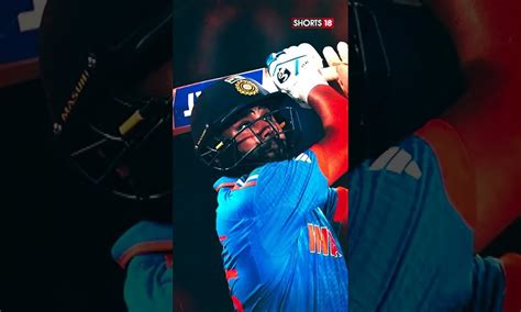 Rohit Sharma Scores A Century In The India Afghanistan World Cup Match