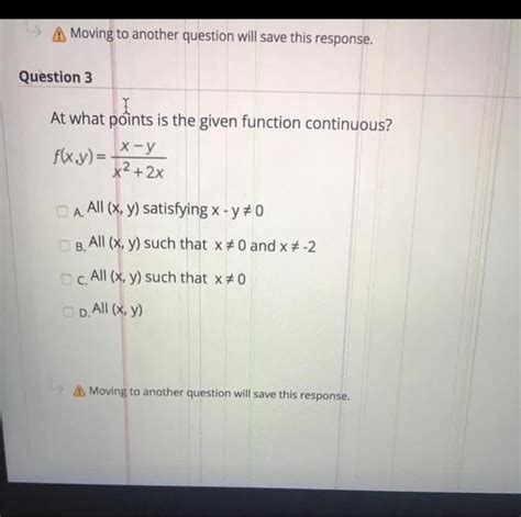solved 6 stion 1 given the function f x y y sin x