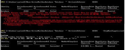 Move For The Database Was Suppressed Azure365Pro