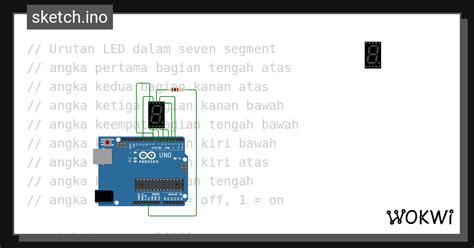 7 Segmentd Wokwi Esp32 Stm32 Arduino Simulator