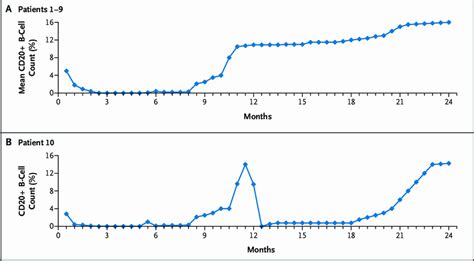 Relationship Between Peripheral Blood B Cell Counts And Rituximab