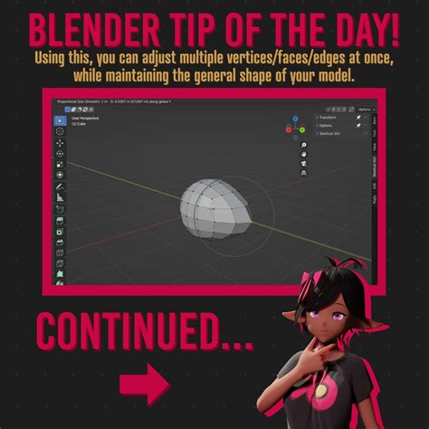 Blender Tip Of The Day 4 Proportional Editing Rlearnblender