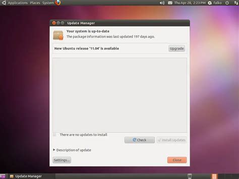 How To Upgrade Ubuntu 1010 Maverick Meerkat To 1104 Natty Narwhal Desktop And Server