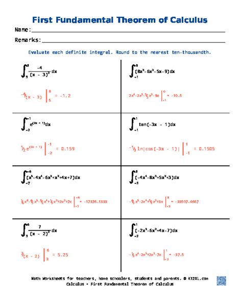 50 Integrals Worksheets For 11th Grade On Quizizz Free And Printable
