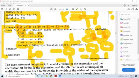 40 Verilog Hdl Case Statement Loops Sequential Blocks And Parallel Blocks Youtube
